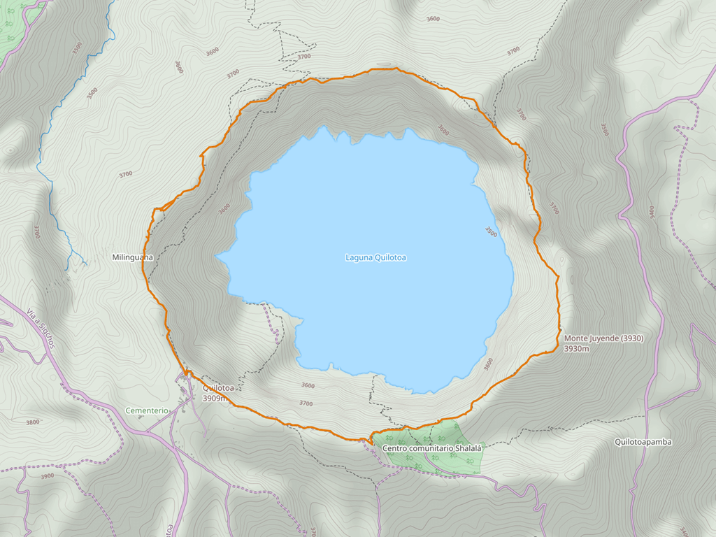 Mapa del Quilotoa | Quilotoa.com
